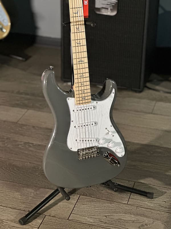 PRS SE Silver Sky, Maple Neck, Overland Gray #9409 W/ Free | Reverb
