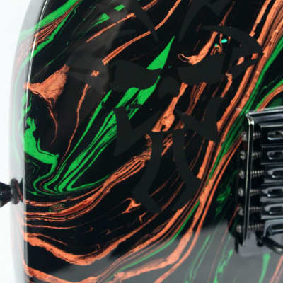 Custom Swirl Painted and Upgraded Vintage Spectrum AIL 95SS | Reverb