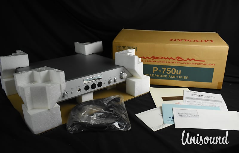 Luxman P-750u Balanced Headphone Amplifier in Excellent | Reverb