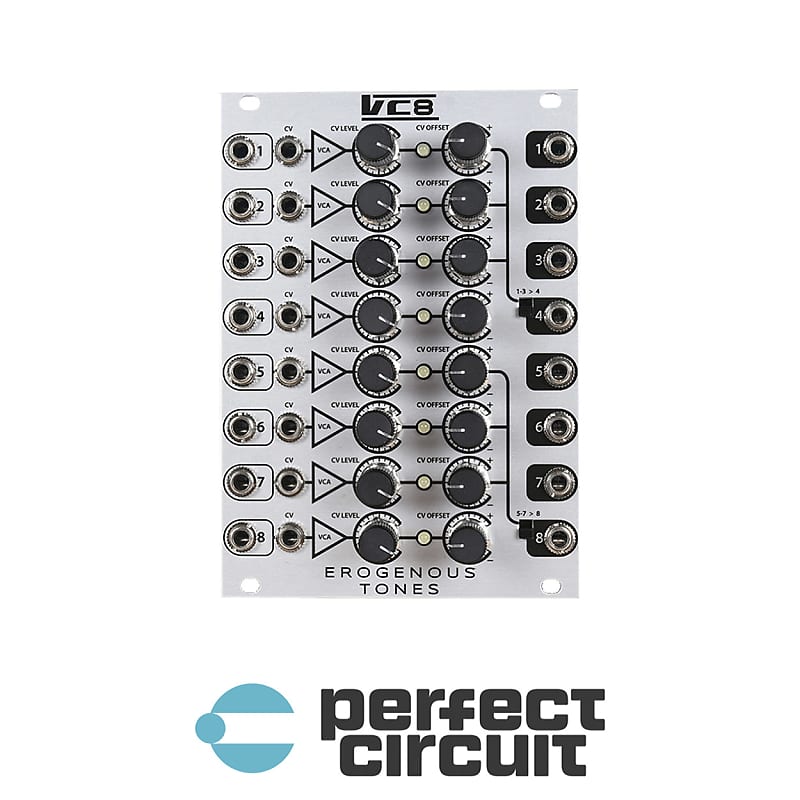 Erogenous Tones VC8 Octo VCA | Reverb