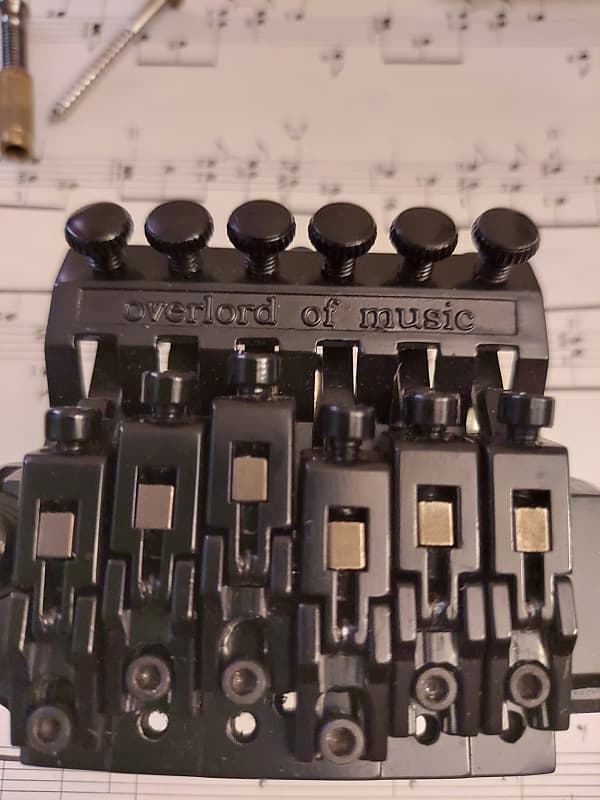 Overlord of Music Double Locking Bridge system 2019-2023 - | Reverb