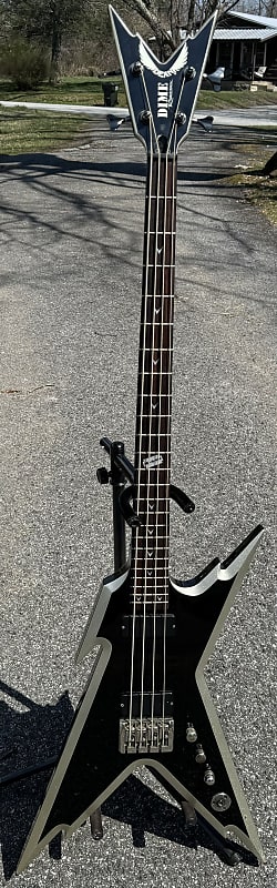 2006 Dean Dimebag Darrell Signature Razorback Bass Black | Reverb