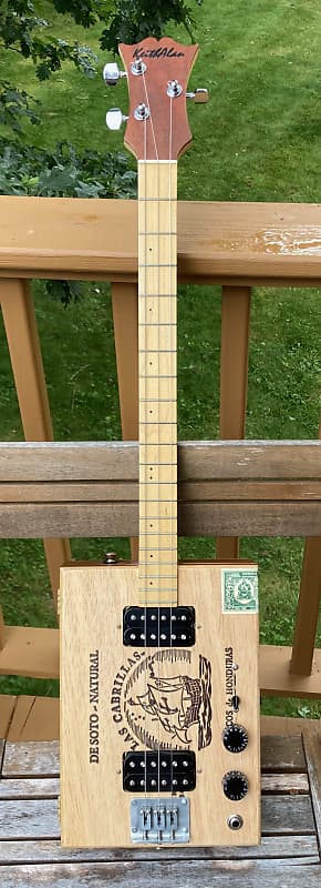 Keith Alan cigar box guitar | Reverb