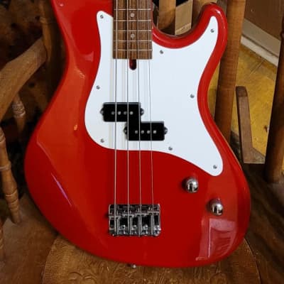 Fernandes Retrospect 4X 4-String Bass Guitar Candy Apple Red | Reverb