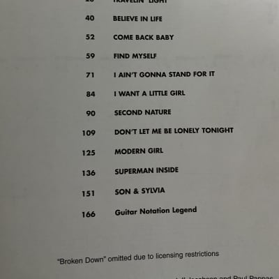 Eric Clapton - Reptile - Guitar Tab / Tablature Book | Reverb