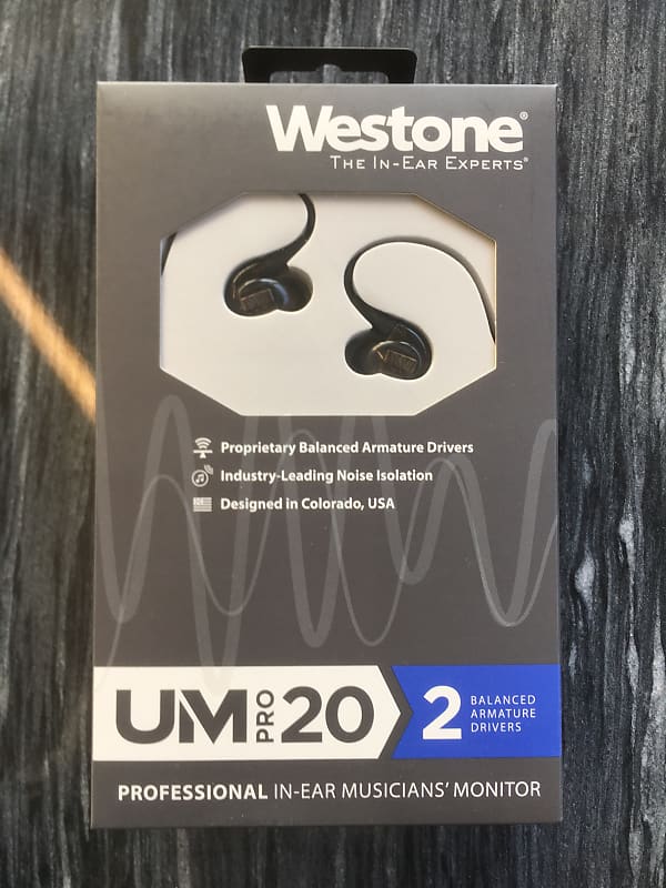 Westone UM Pro 20 In Ear Monitors - SEALED | Reverb
