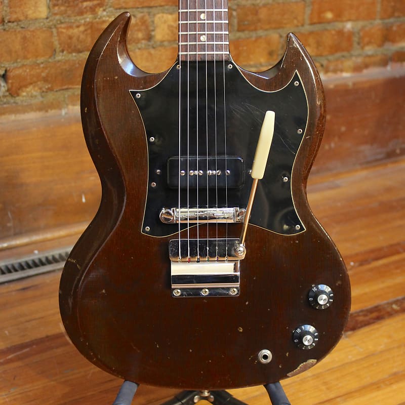 Gibson SG Junior 1970 - Walnut (Rare Matching Headstock) | Reverb