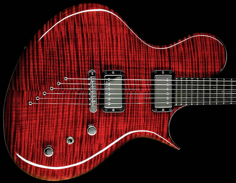 Ritter Porsch Guitar - Red Flamed Maple - See Video | Reverb