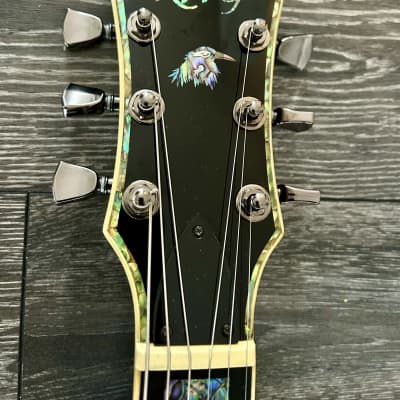 Raven West Guitar RWG Les Paul Custom 2013 - Sea Blue | Reverb Canada