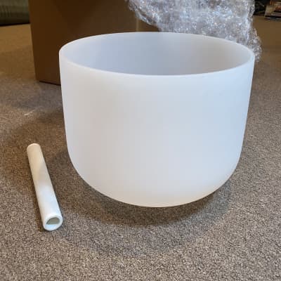 Crystal Tones 13" Crystal Tones™ Classic Frosted Singing Bowl | Reverb