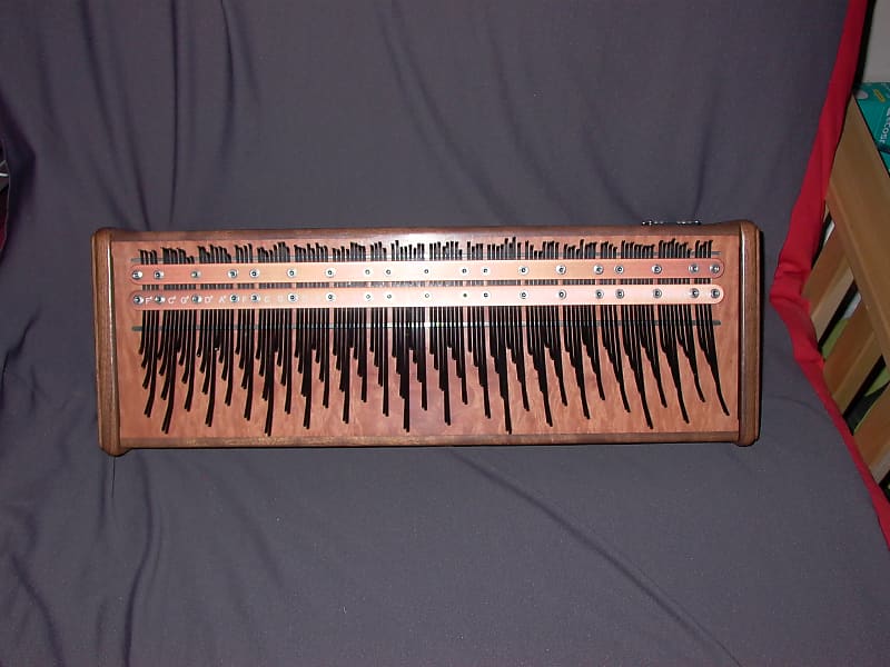 Array Mbira electro acoustic 4 octave | Reverb