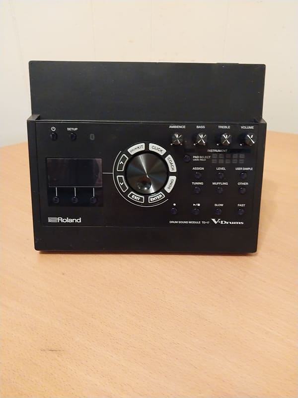 Roland TD-17 Drum Module with Accessories + Module Mount & | Reverb