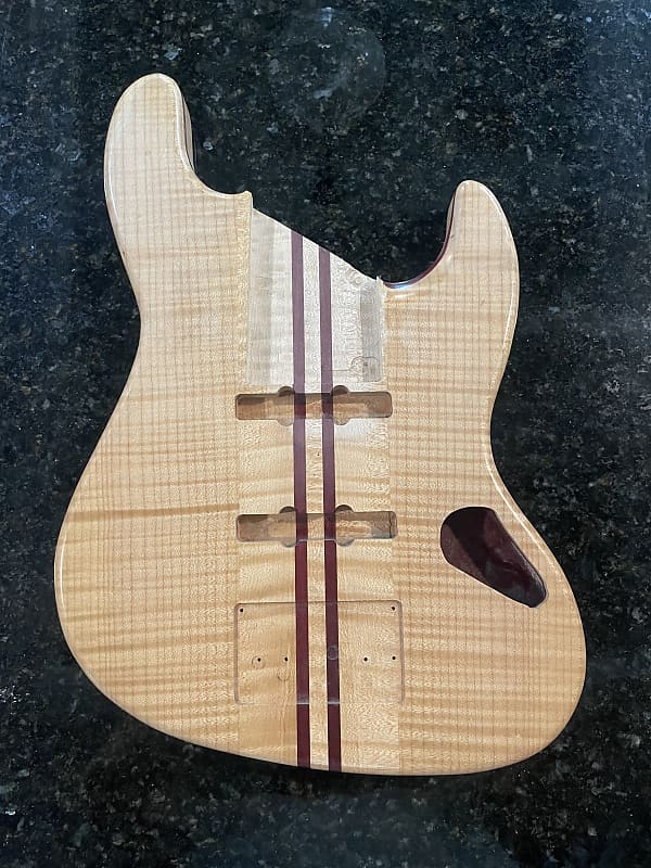 Custom 6 String Hollow Jazz Bass Body - | Reverb