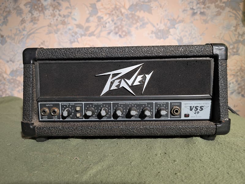 Peavey VSS 20 Vertical Stereo Stack Amp Head 1988 | Reverb