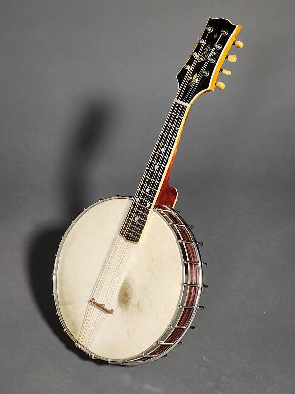Gibson Mandolin Banjo MB4 1920's - w/OHSC | Reverb