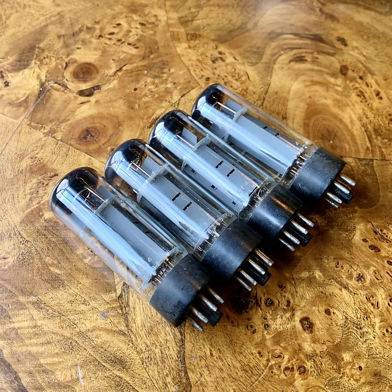 QUAD Mullard EL34 6CA7 Valves 1970 XF4 Blackburn England | Reverb