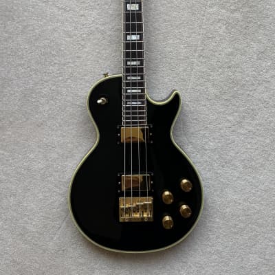 Greco EGB-850 Les Paul Bass- Black | Reverb