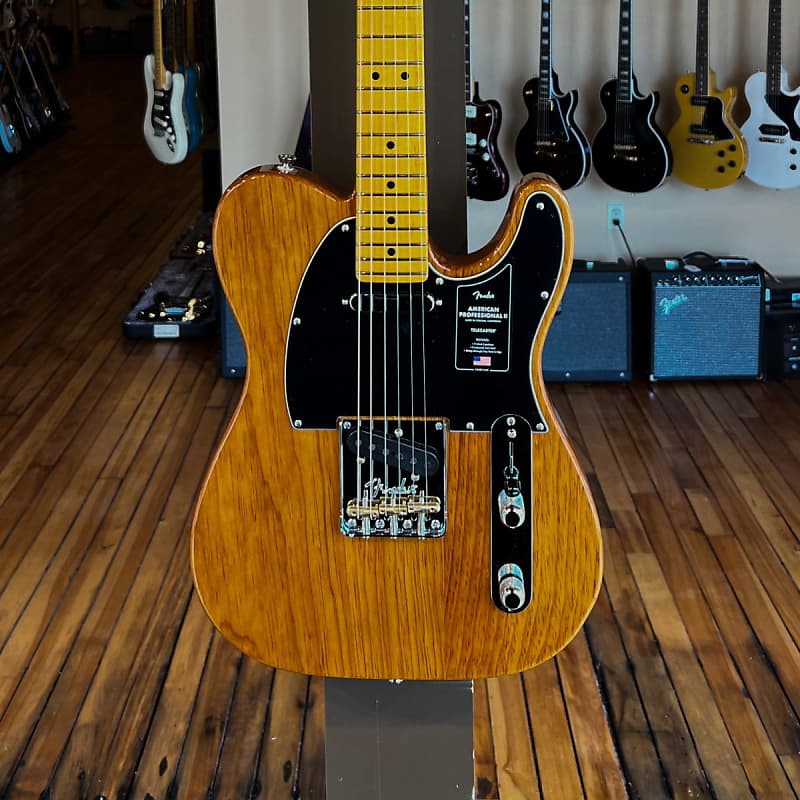 AMERICAN PROFESSIONAL II TELECASTER®-Roasted Pine | Reverb