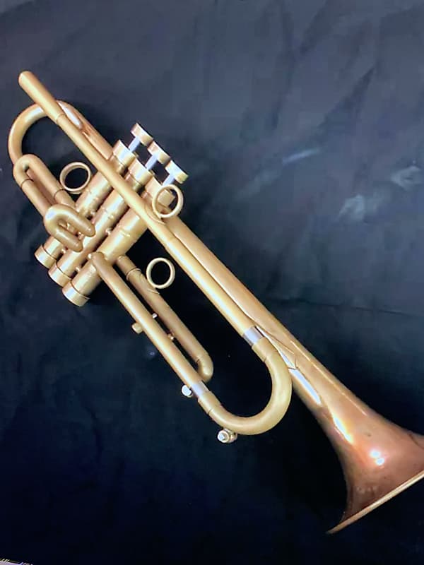 Harrelson H-Series Trumpet 2020 - Raw Brass Patina | Reverb