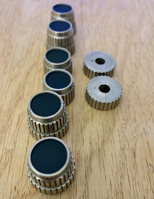 6 Vintage Scott Stereo Knobs (Plastic) 4 Singles, 2 Dual | Reverb