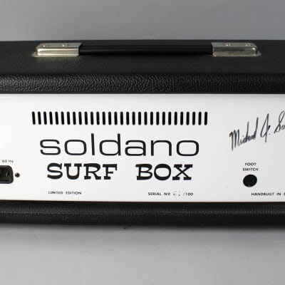 Soldano Surf Box RARE 61 Of 100 Reverb Tremolo Vibrato | Reverb