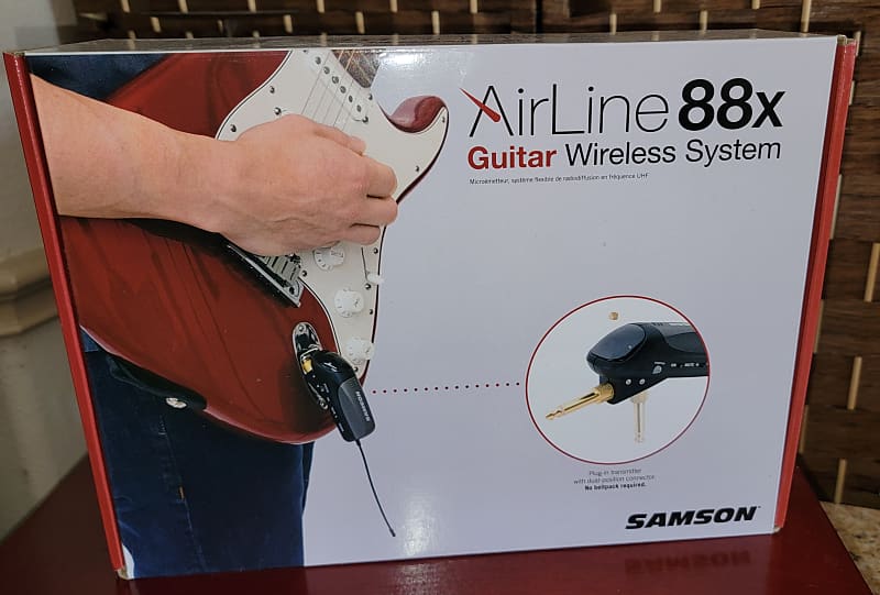 Samson AirLine 88x Wireless Guitar System w100 Channel Multi | Reverb