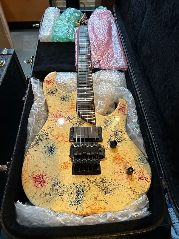 Washburn EC 36 Challanger 2 Super Strat 1988 - Popcorn | Reverb