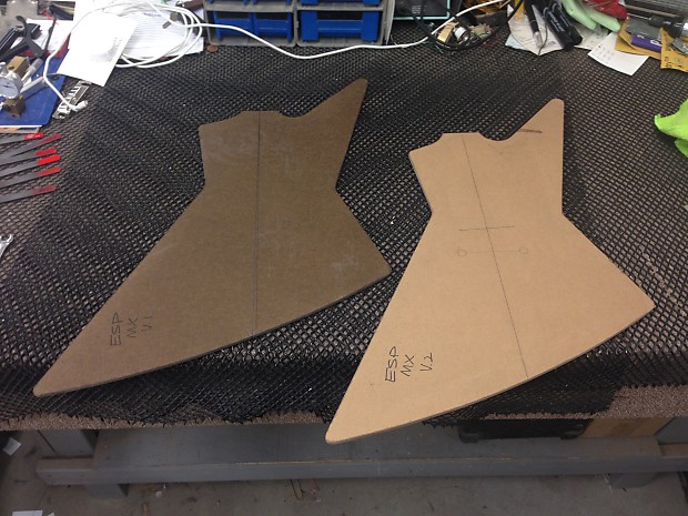 ESP MX (Explorer) templates | Reverb