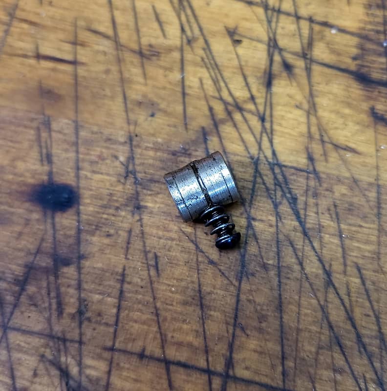 Vintage 1970's Fender Mustang Guitar Bridge String Guide A | Reverb UK