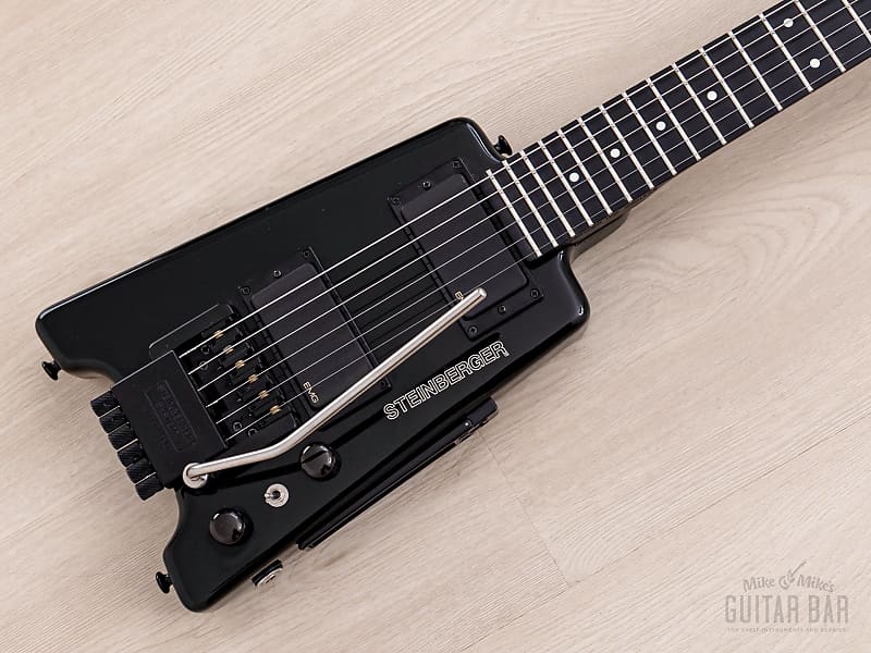 2006 Steinberger GLB-2S Headless Guitar Black, Near-Mint w/ | Reverb