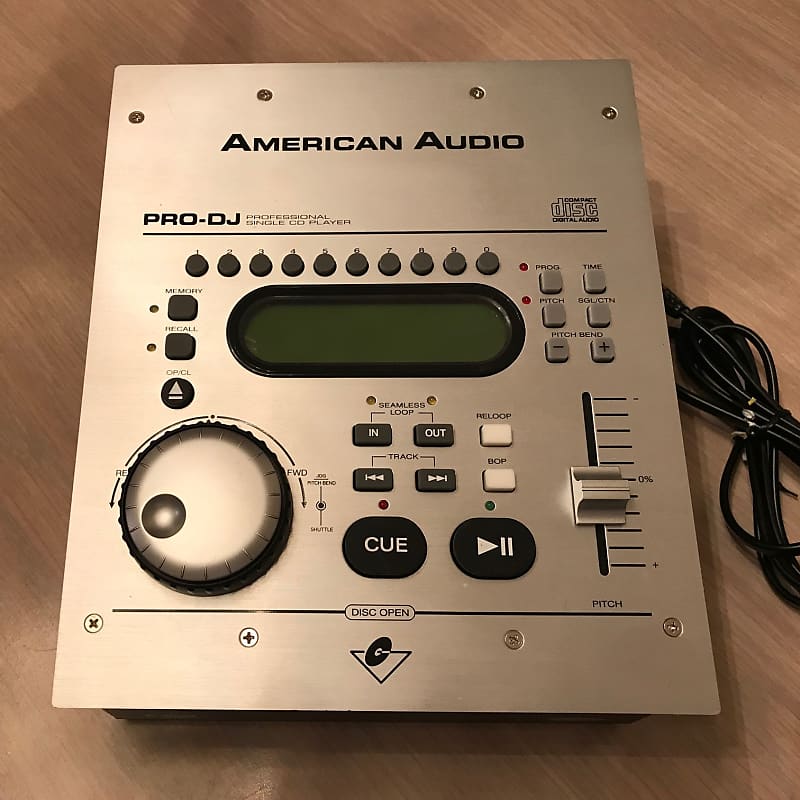 American Audio PRO-DJ Professional Single CD Player - FREE | Reverb