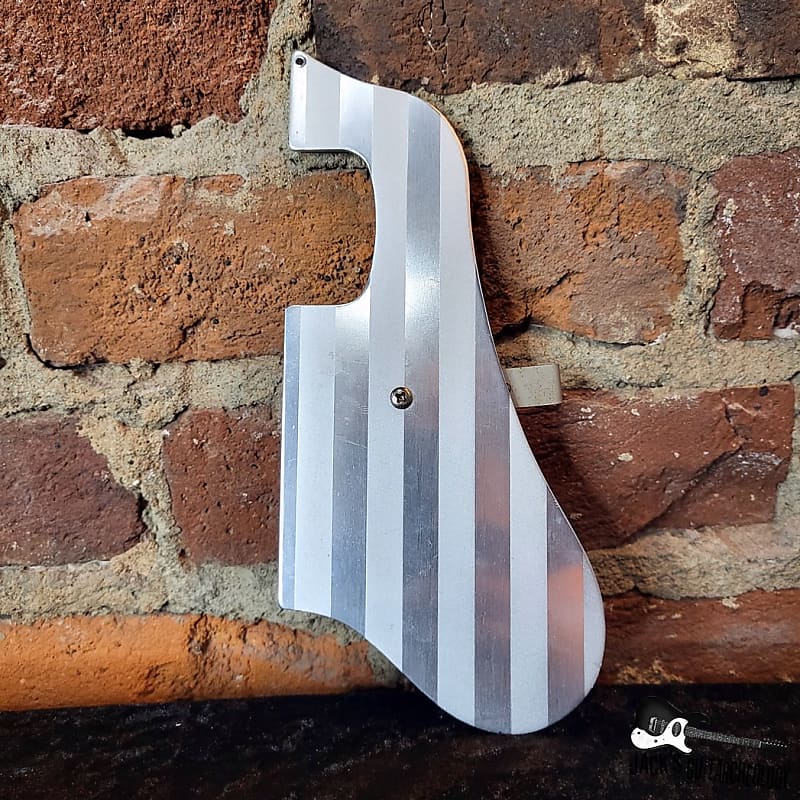 Teisco Floating Aluminum Pickguard (1960s - Frosted Stripes) | Reverb