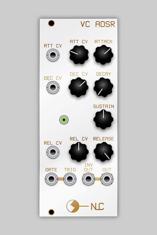 nlc1101 vc adsr, nlc version | pcb | Reverb