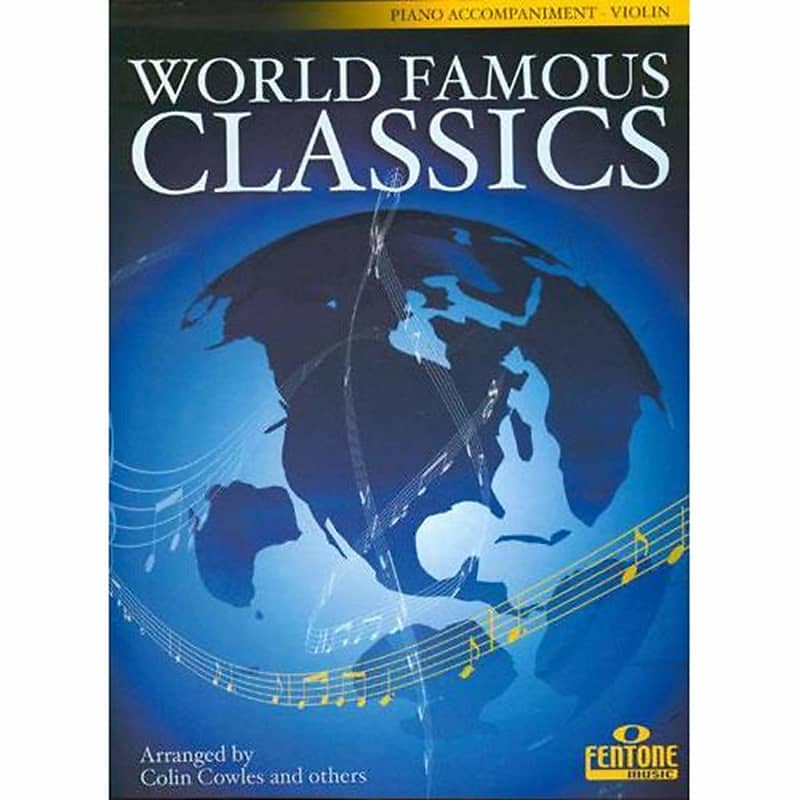 World Famous Classics Violin Piano Acc Book | Reverb