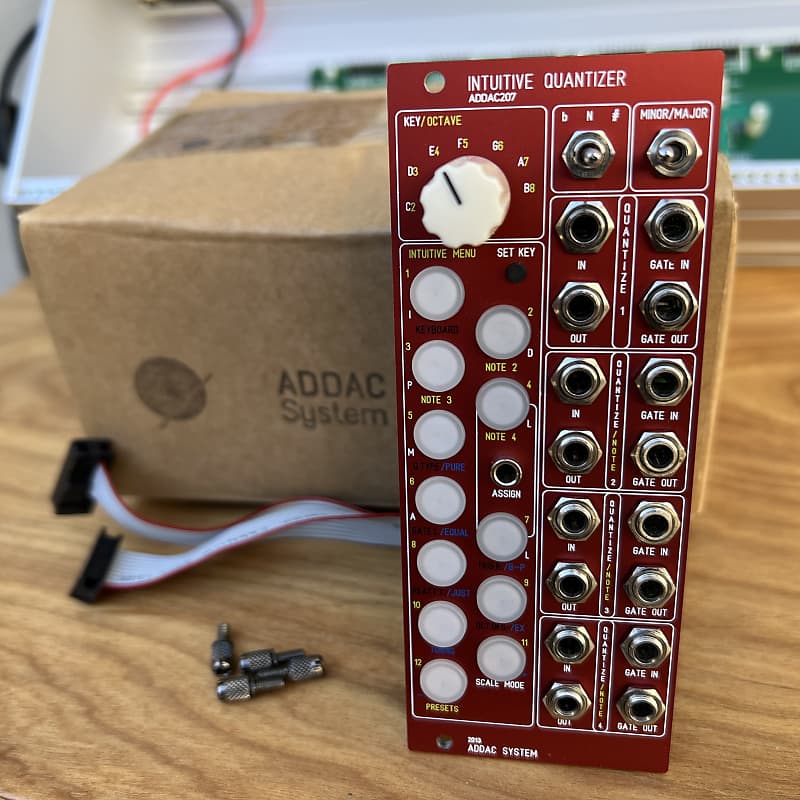 ADDAC System Intuitive Quantizer - ADDAC207 - Red | Reverb