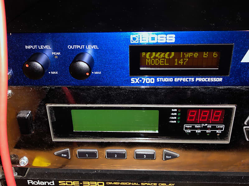 Boss SX-700 Studio Effects Processor | Reverb