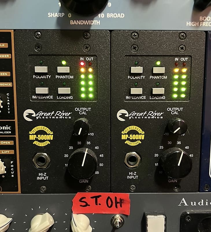 Great River Electronics MP-500NV Mic Preamp *PAIR* | Reverb