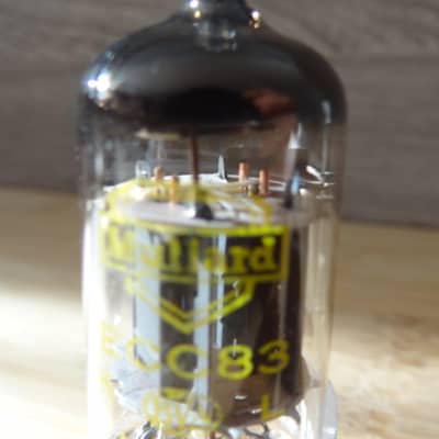 Perfect super rare 1963 MULLARD ecc83 12AX7 matched pair | Reverb