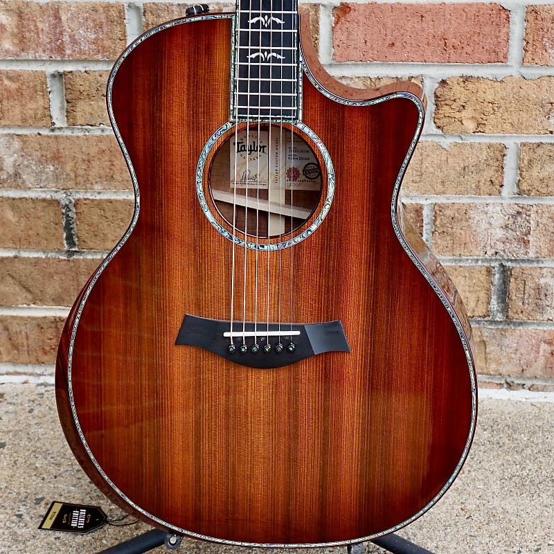 Taylor C14ce Custom #29 NAMM SHOW Sinker Redwood/Master Grade | Reverb