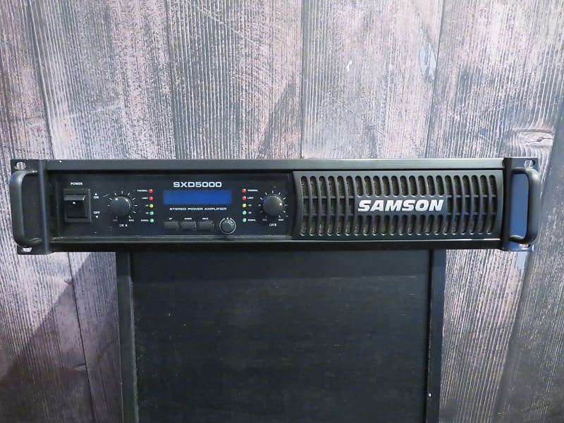 Samson Sxd5000 Dsp Power Amplifier (L20) | Reverb