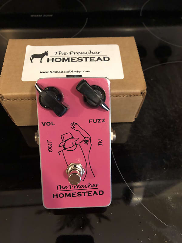 Homestead Amps The Preacher Germanium Fuzz 2019 - Reliced Hot | Reverb