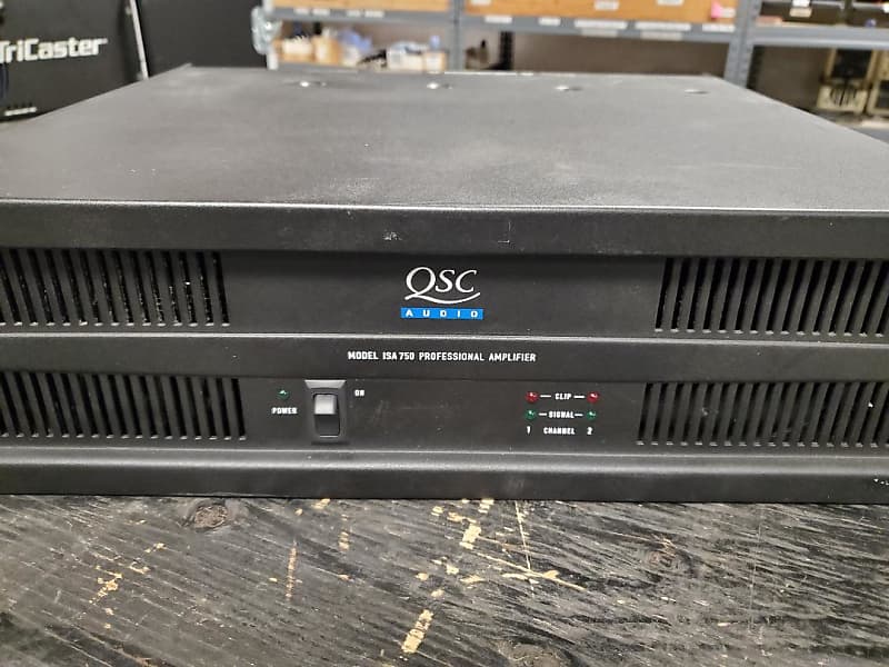 QSC ISA 750 black | Reverb Australia