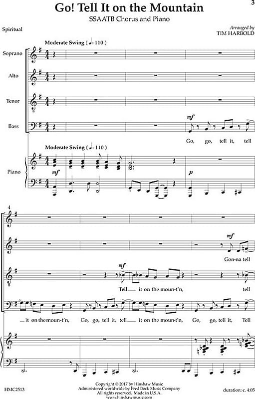 Go Tell It on the Mountain | Reverb