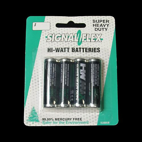 Signal Flex 4 Pack Size AA Batteries | Reverb