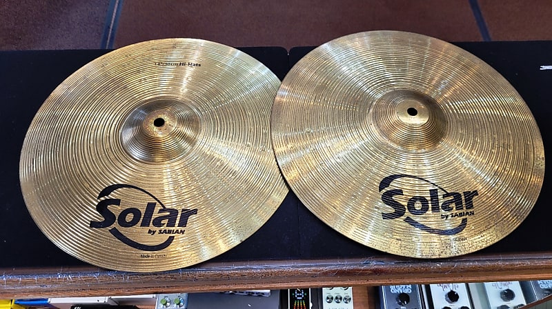 Sabian Solar 14" Hi Hats | Reverb UK