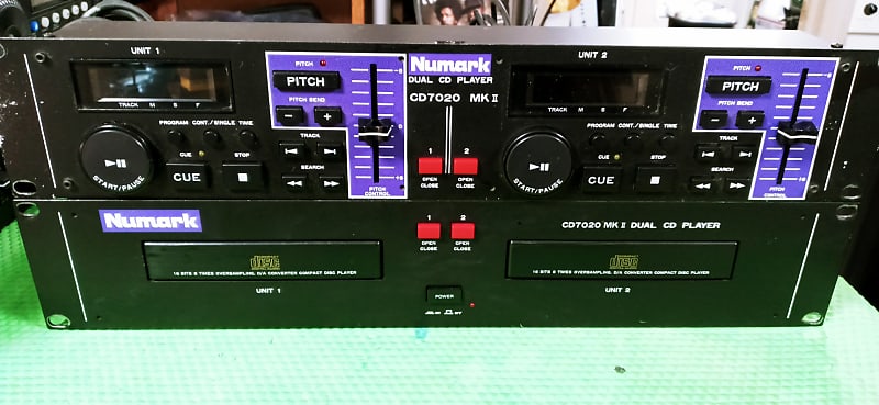 Numark CD7020 MK2 Dual CD Player 2000s Black | Reverb