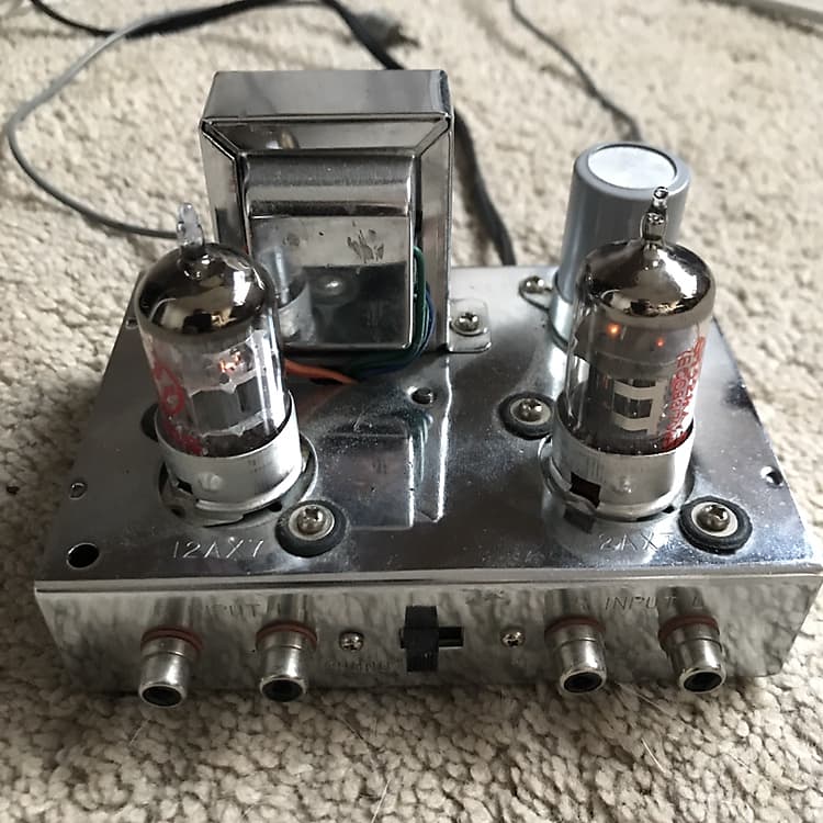 Calrad phono preamp 60's Silver/metal | Reverb