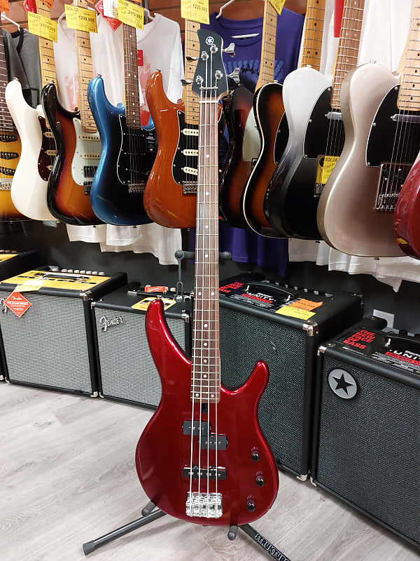 Yamaha RBX170 4-String Bass Guitar Metallic Red | Reverb Canada