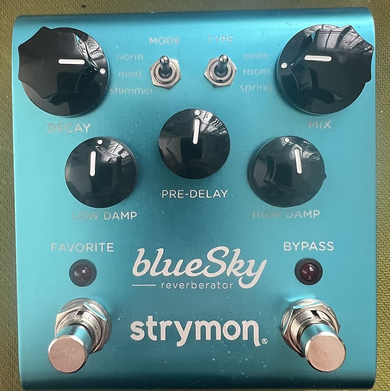 Strymon Blue Sky Reverberator V1 2022 - Blue | Reverb