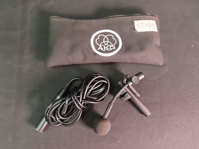 AKG C518 M Professional Miniature Clamp-on Condenser | Reverb